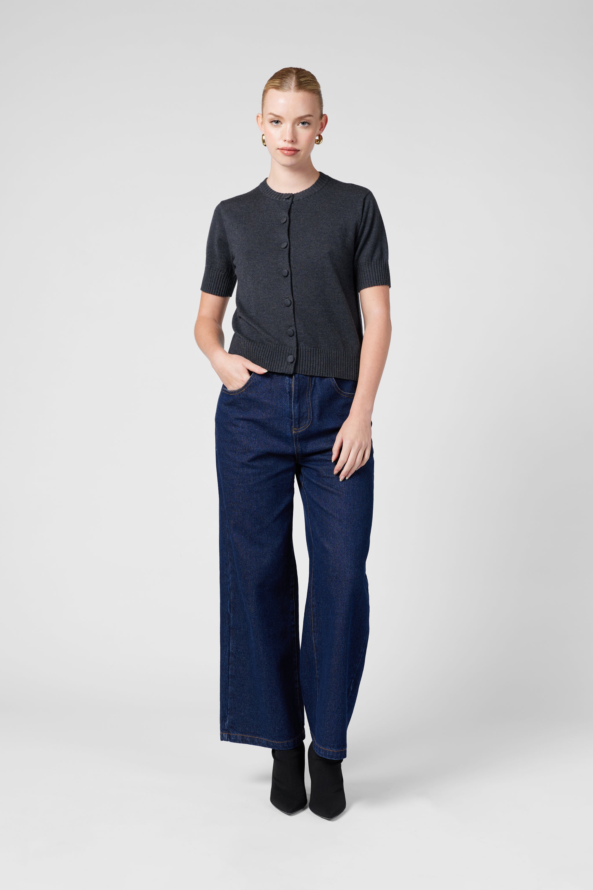 SHORT SLEEVE CARDIGAN – MVN